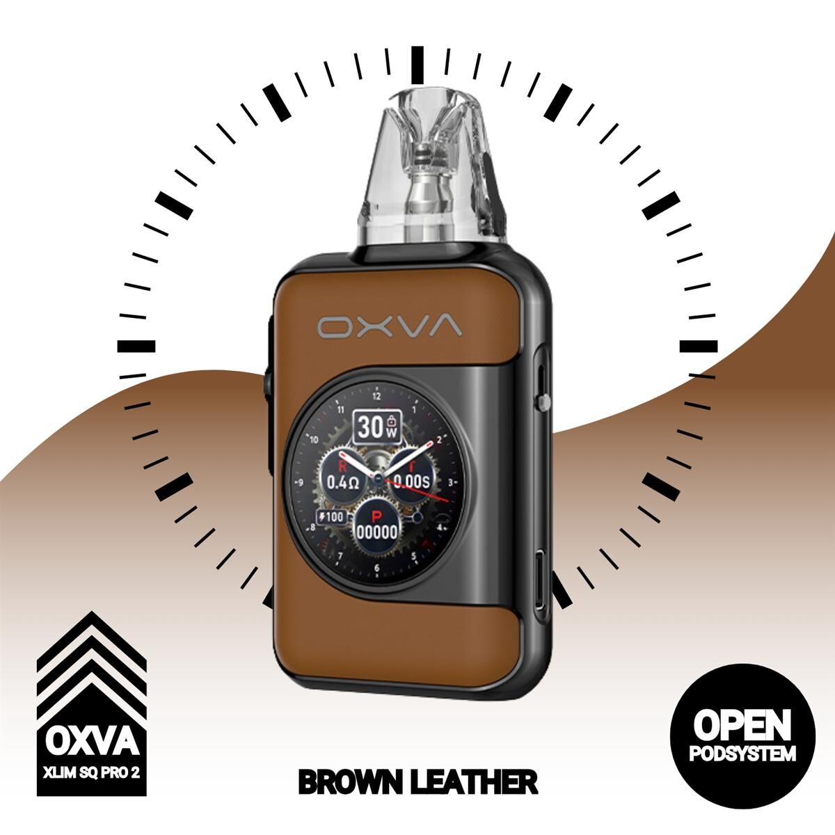 OXVA Xlim SQ Pro 2 | Brown Leather