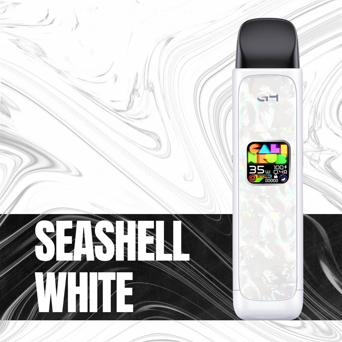 Uwell Caliburn G4 – Pod Kit Seashell White | 1300 mAh