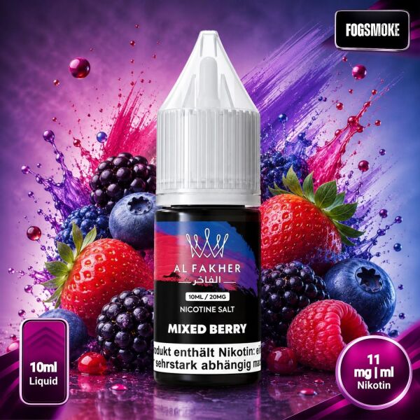 Al Fakher Liquid | Mixed Berry | 11mg/ml