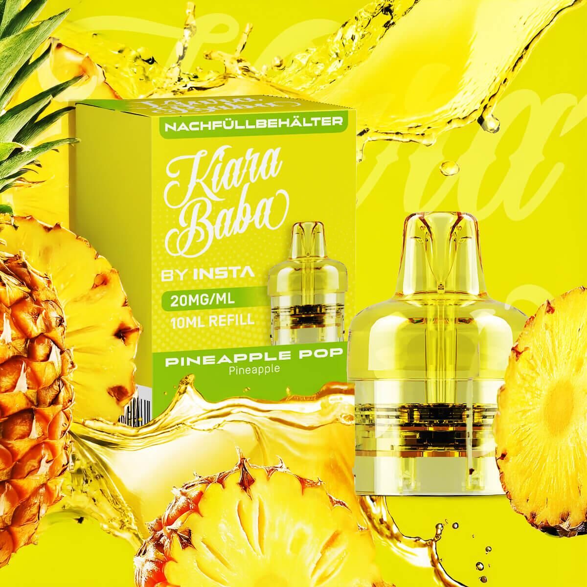 Kiara Baba 10K Pod – Pineapple Pop | Exotisch, Süß, Intensiv