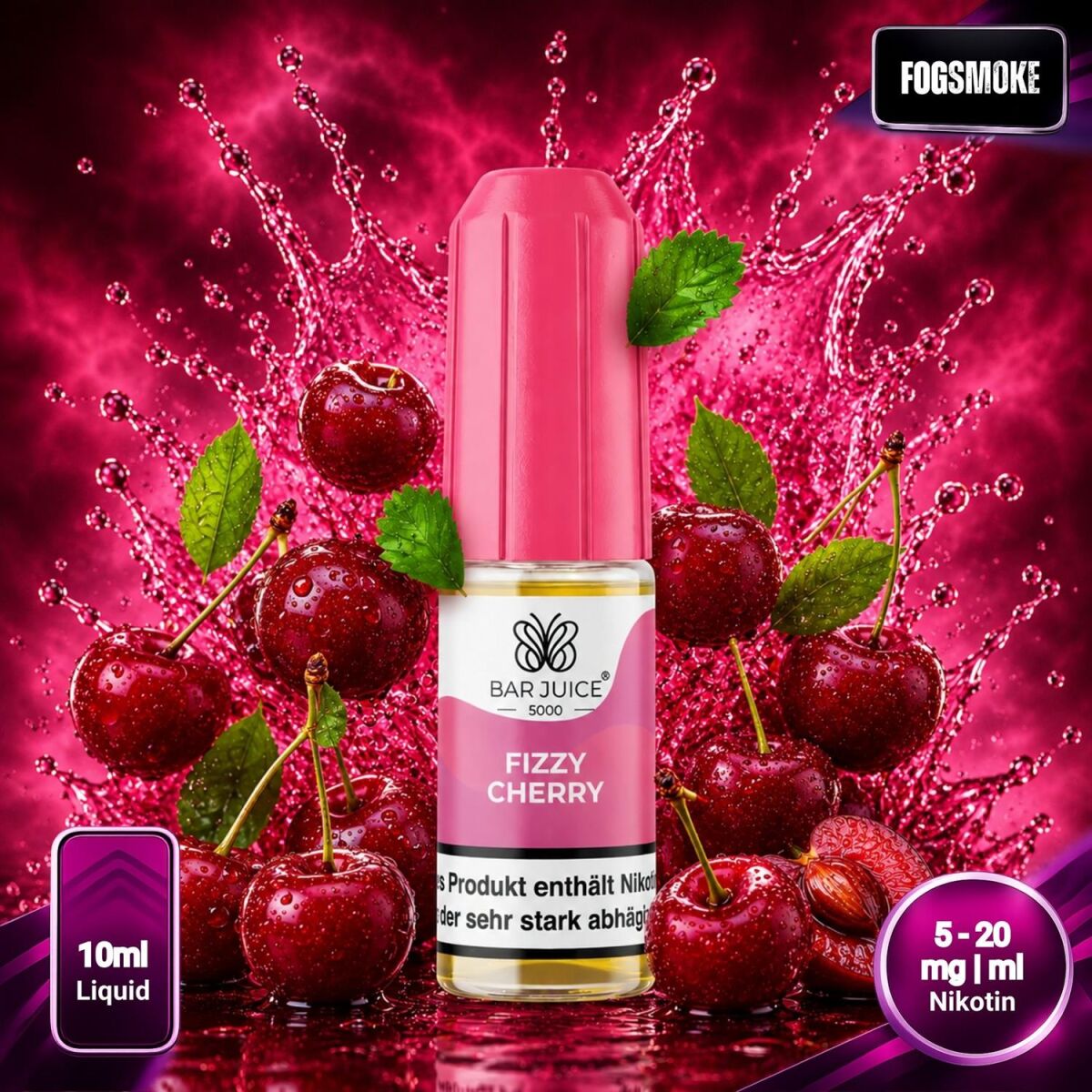 Bar Juice 5000 Liquid | Fizzy Cherry